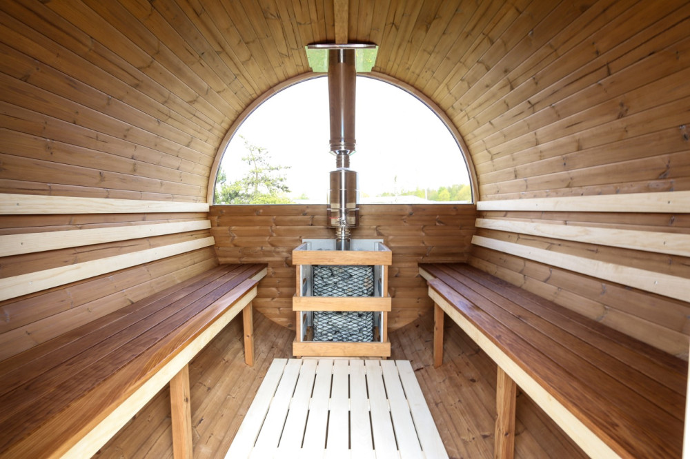 Round sauna 3,90m